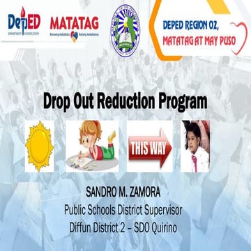 Drop-Out Reduction Program by Sandro M. Zamora.deped.pptx