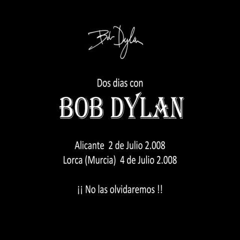 Bob Dylan PowerPoint | PPTX