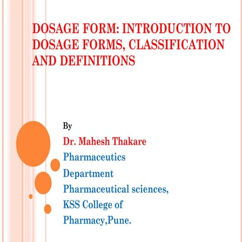 Dosage-form-chapter (1).pptx............. | PPTX