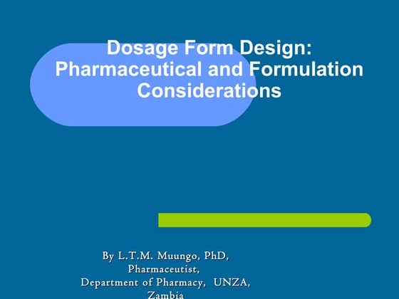 Parameters in Preformulation Studies | PPTX | Pharmaceutical Drugs | Medical Health