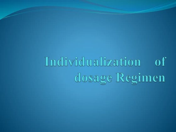 CONCEPT OF LOADING AND MAINTAINANCE DOSE.pptx | Pharmaceutical Drugs ...