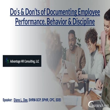 The Importance of Accurately Documenting Employee Performance and ...