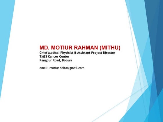 Thimble Ion chamber | PPT