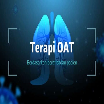 Dosis Obat Anti Tuberkulosis berdasarkan Berat badan | PPTX