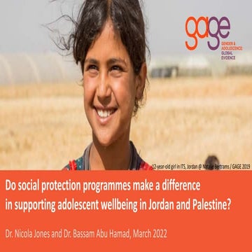 Do social protection programmes make a difference in supporting ...