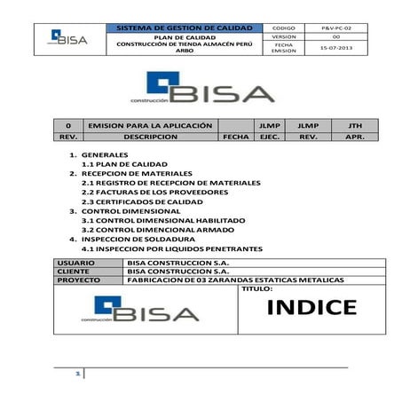 Qué es un dossier de Calidad | PPTX