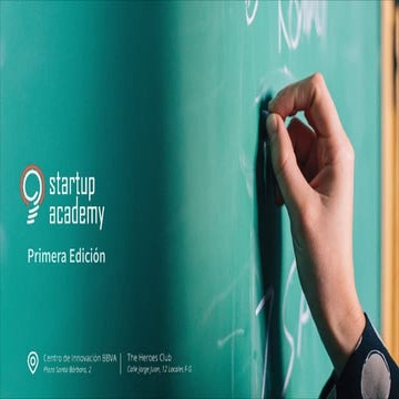 Startup academy madrid
