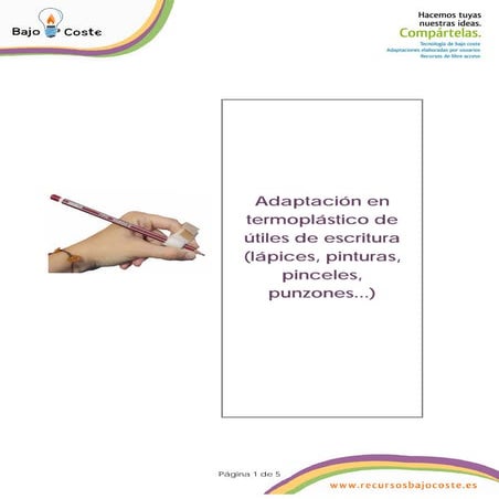 Dossier adaptacion utiles de escritura | PDF