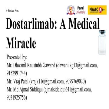 Dostarlimab- A Medical Miracle-1.pptx