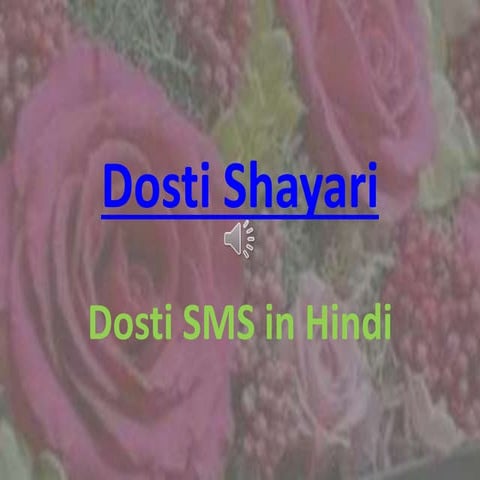 Dosti shayari.pptx