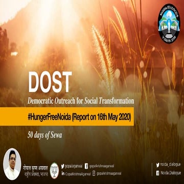 Dost report May 16th 2020 | PDF