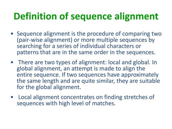 multiple sequence and pairwise alignment.pdf multiple sequence and pairwise alignment.pdf