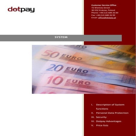 Dotpay System | PDF