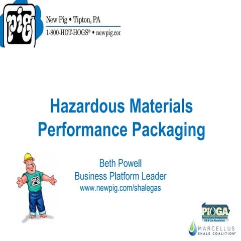 DOT Performance Packaging Selection | PPT