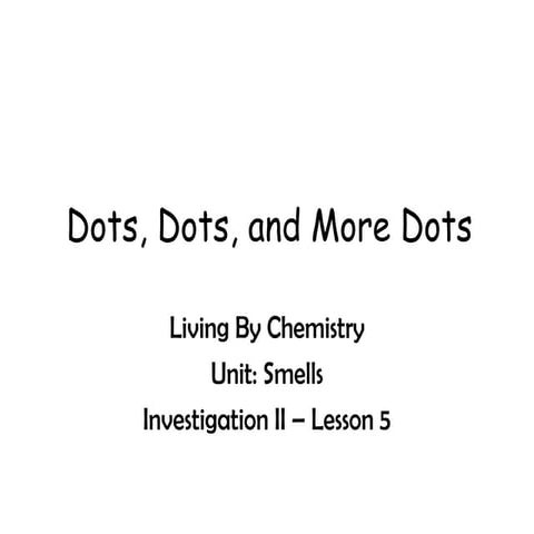 Dots Dotsand More Dots | PPT