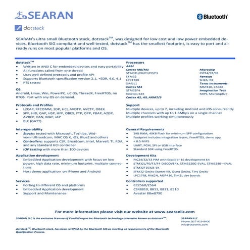Dotstack product brief 2014 11-26 | PDF