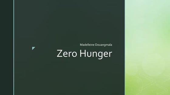 MDG1 Eradicate Extreme Poverty And Hunger.pptx