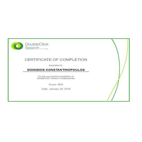 Double click search fundamentals certification | PDF