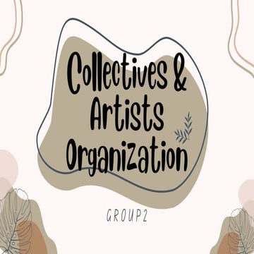 Collectives and Artists Organization.pdf