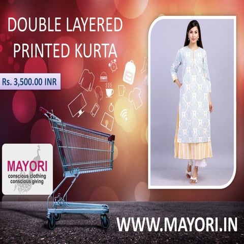 PINTUCK TRIM KURTA - MAYORI CONSCIOUS CLOTHING | PDF