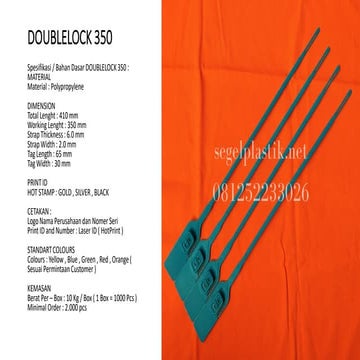 Doublelock 350 | PDF