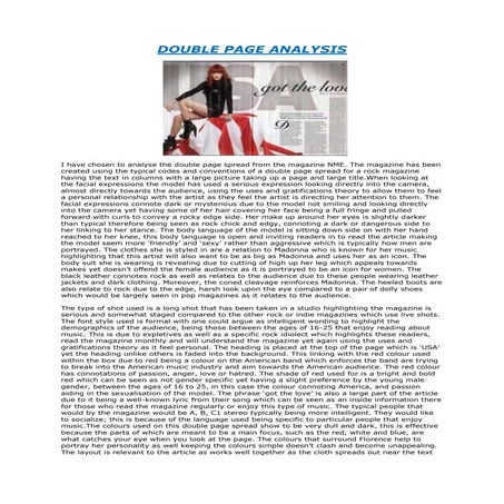 Music magazine double page spread 1 | PPTX
