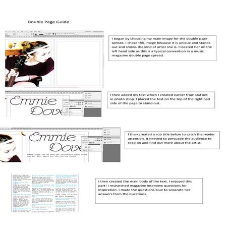 Double Page Spread Guide | DOC