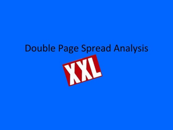 Double Page Spread Analysis Rollingstone | PPT