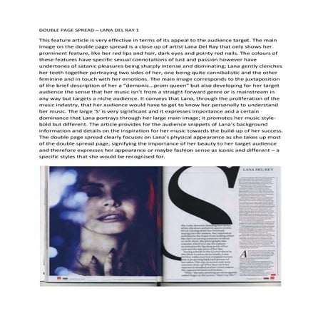 Double page spread | DOCX | Beauty | Style & Fashion