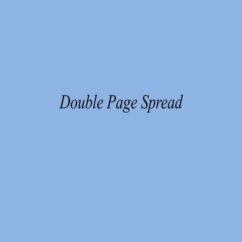 Double page spread research | PDF