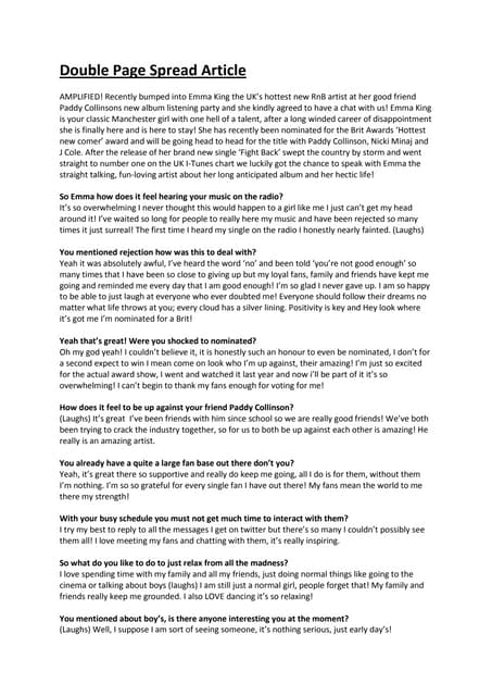 Questions for article | PDF