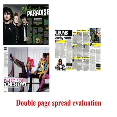 Double page spread analysis- Mixmag | PPTX