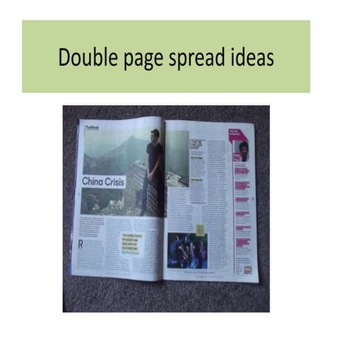 Double page spread Review | DOCX