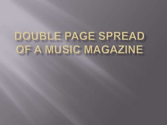 New double page spread | DOCX
