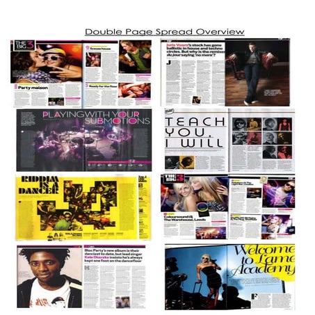 As Media Studies- Double Page Spread | PPT
