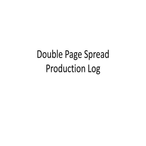 Double Page Article Draft | PPT
