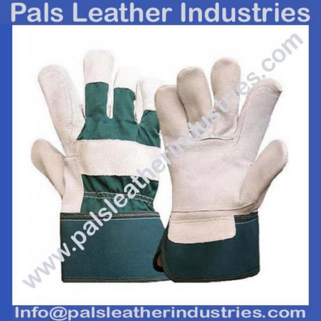 Double palm leather working gloves | PDF