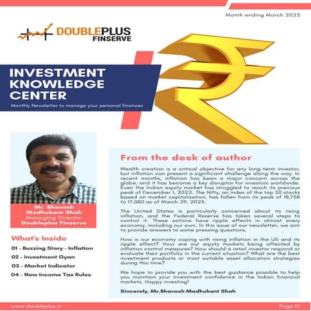 How Inflation Effects Investments | Intermountain Wealth Management | PDF