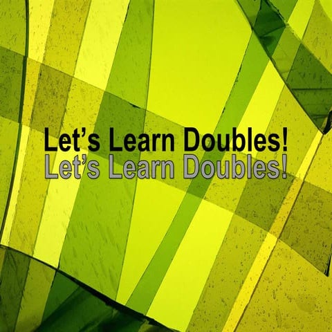 Doubles lesson | PPTX | Science