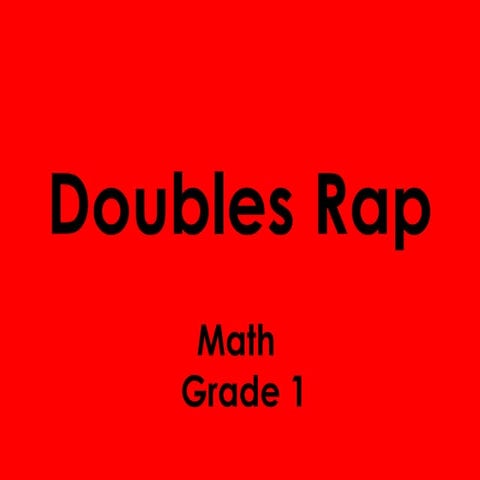 Doubles rap (math) | PPT