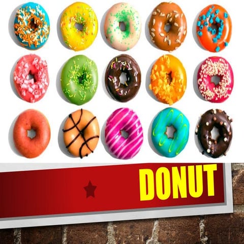 Doughnuts / Donut | PPTX