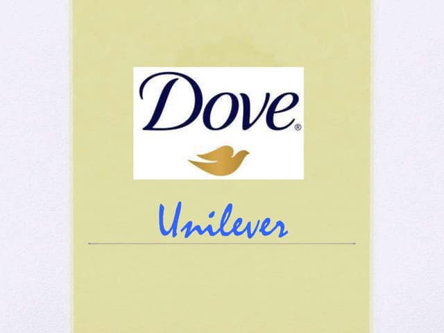 Dove soap presentation | PPT