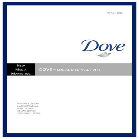 Social Media Marketing - Dove | PDF