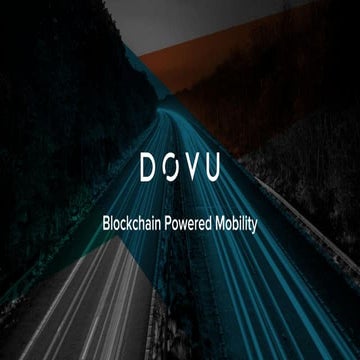 DOVU - Blockchain Use Cases in Transport | PPT