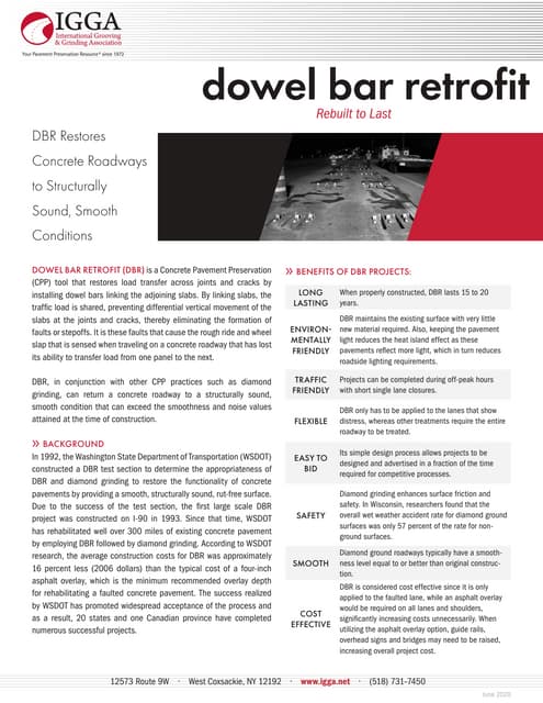 STITCHING CONCRETE PAVEMENT CRACKS AND JOINTS | PDF