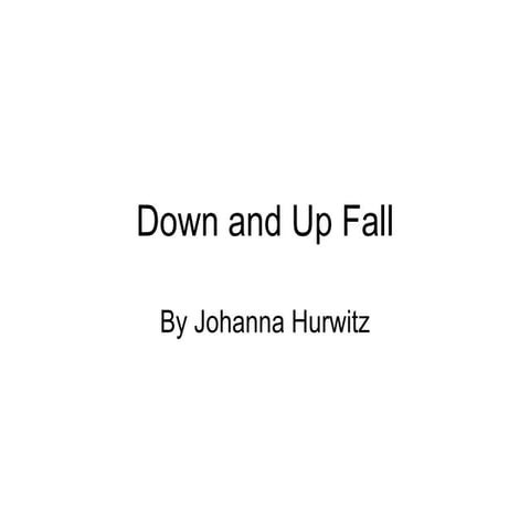 Down And Up Fall Vocab | PPT