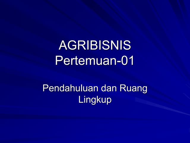 1 a. agribisnis perikanan | PPTX