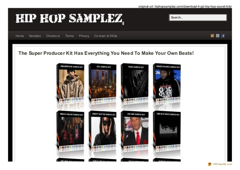 How To Download Super Producer Sound Kits Hip Hop Samples