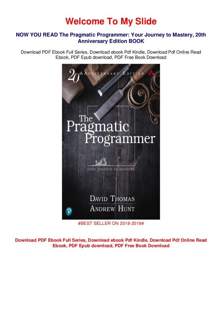 the pragmatic programmer pdf