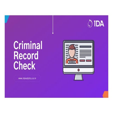 Criminal Record Check | PDF